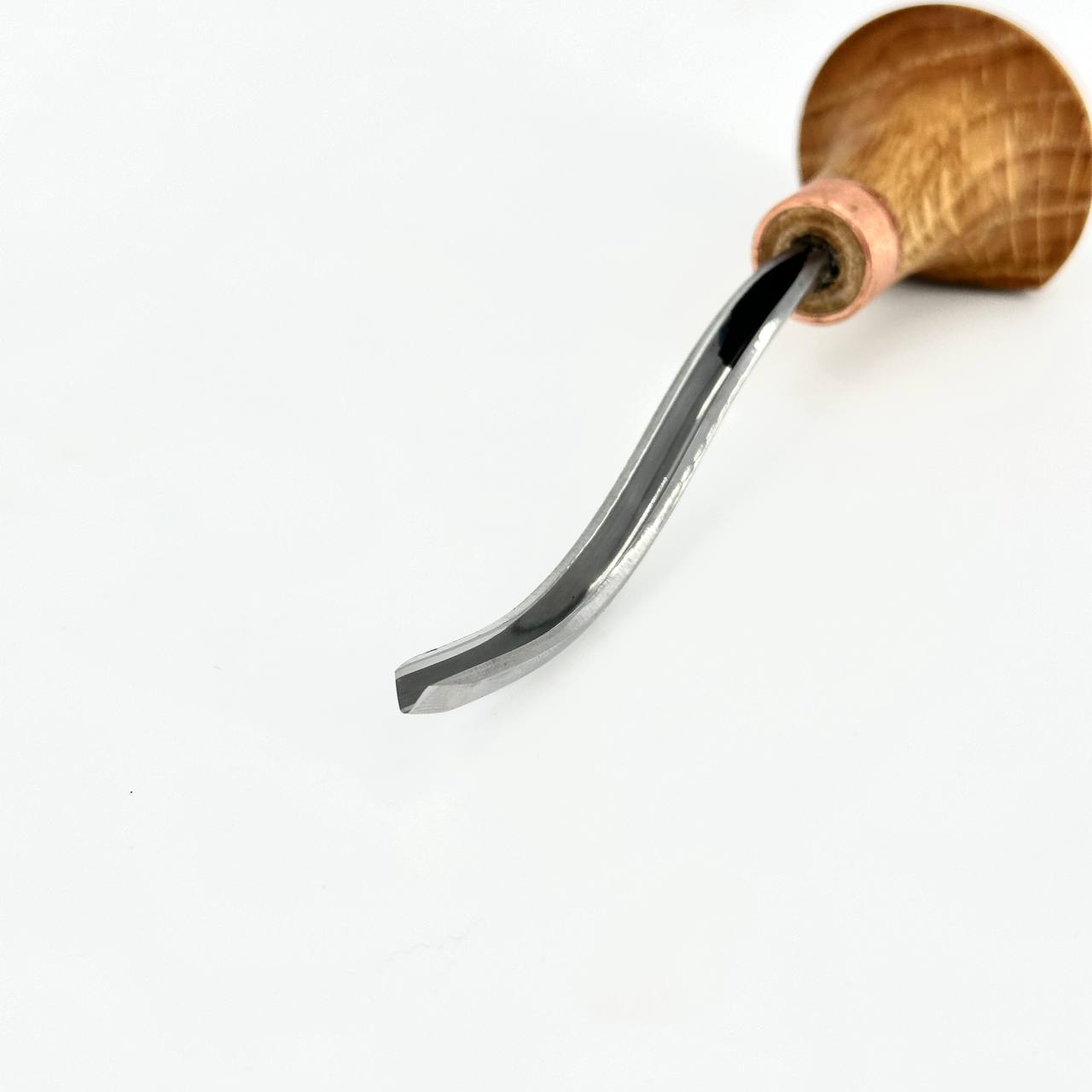 Palm carving bent V-tool 45 degrees STRYI Profi, Linocutting tool, burins STRYI, V-parting tool ...