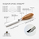 Large sculpture chisel, 7 profile, Heavy duty gouges STRYI Profi ...