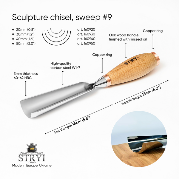 Sculpture chisels and Carpenter tools, Mallet tools, Heavy-duty chisels ...