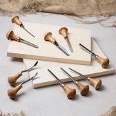 Palm carving tool kit, Gravers and Burins STRYI Profi, Forged chisels ...