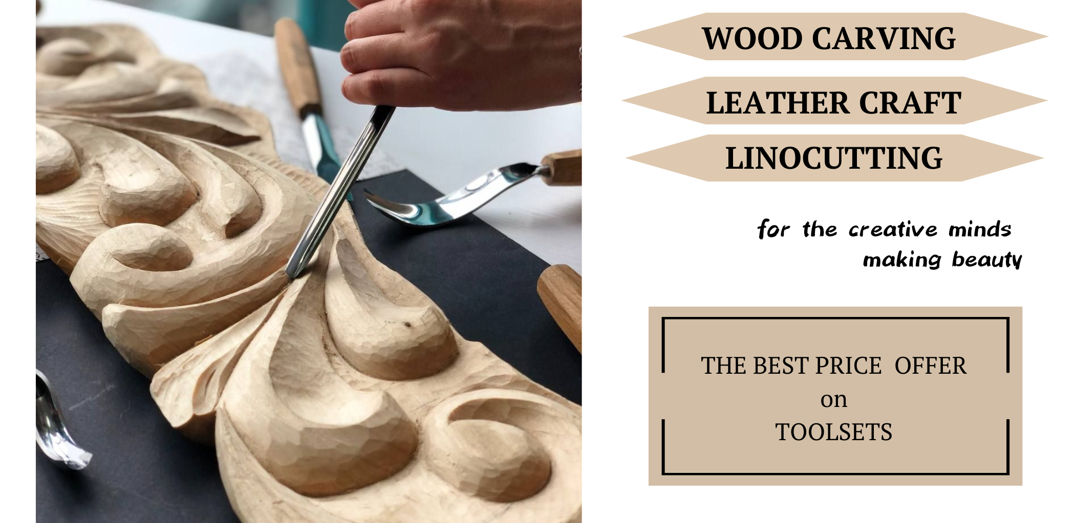 Carving tools, Chisels, Gouges, Bent gouges, Wood carving tools STRYI