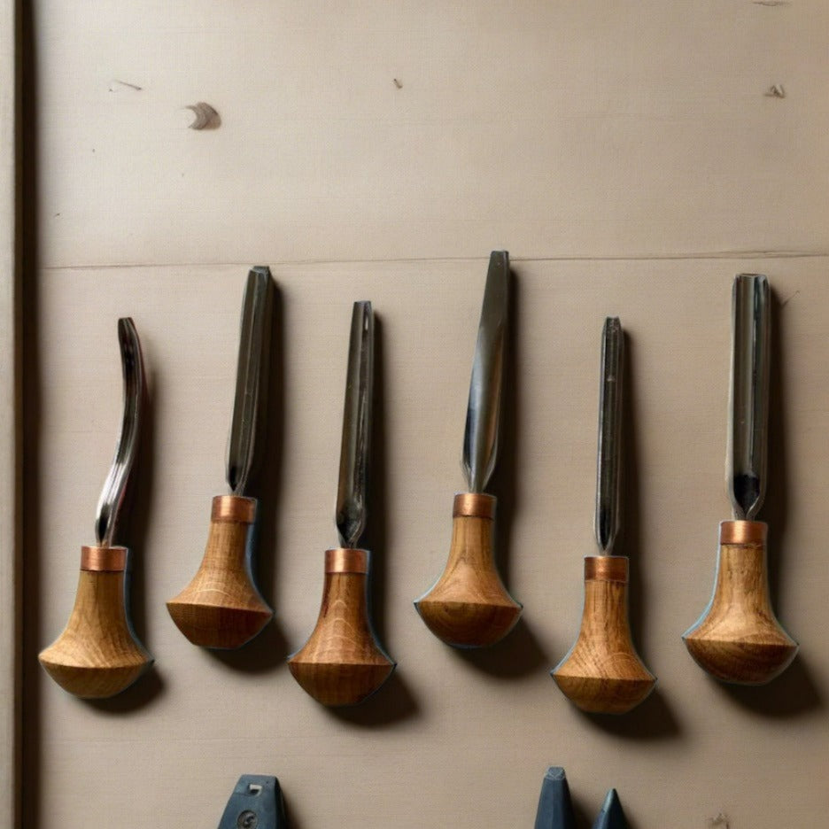 Palm carving tools set of 6 pcs, Engravers and Burins STRYI Start ...
