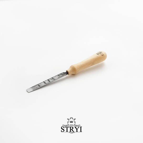 Gouge #1 straight chisel unpolished STRYI Standart – Wood carving tools ...