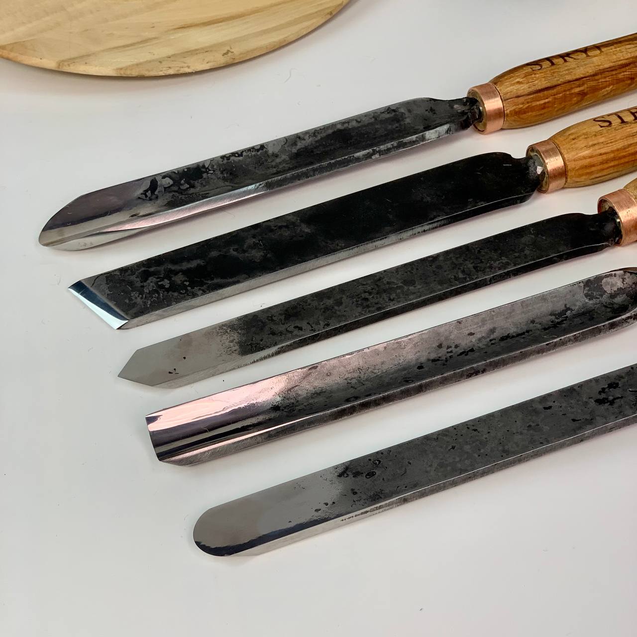 Wood turning tools set STRYI Profi 3pcs, Set of lathe tools, Wood ...