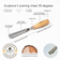 Large sculpture chisel, V-tool 90 degree, Heavy duty chisels STRYI ...