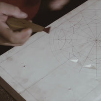 Chip carving knife 35mm, Swallowtail knife, Short tools STRYI-AY Profi ...