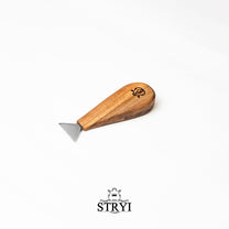 Chip carving knife 35mm, Swallowtail knife, Short tools STRYI-AY Profi ...